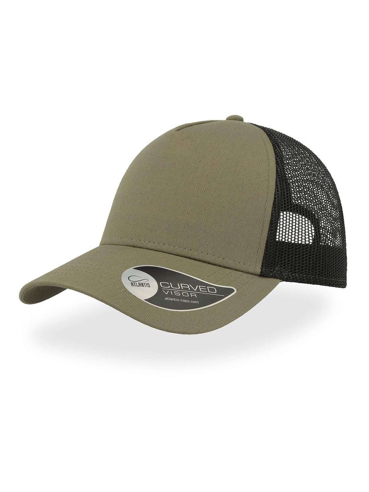 Cappellino Rapper Cotton con mesh posteriore - Atlantis - ATRAPC