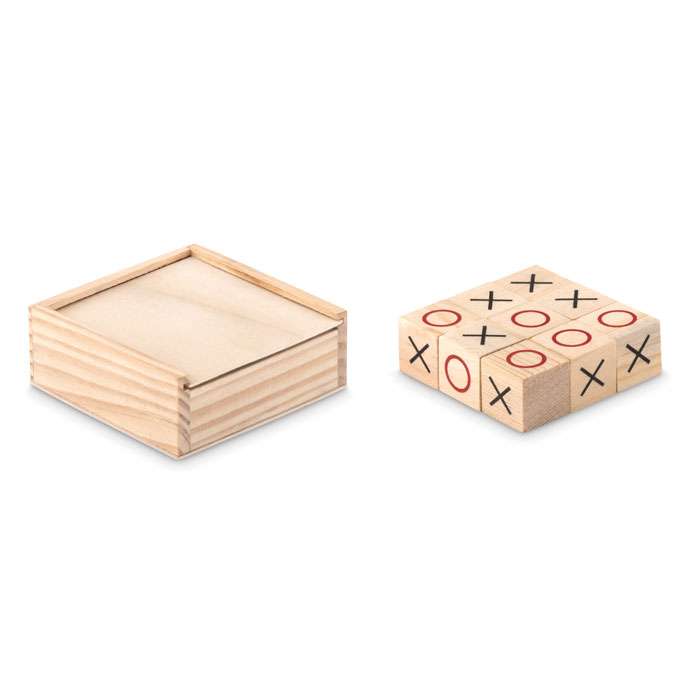 TIC TAC TOE. Gioco del tris in legno - MO9493